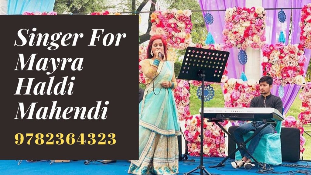 Musical Mayra Singer, Musical Bhat Function Ideas, Wedding Bhat Singer ...